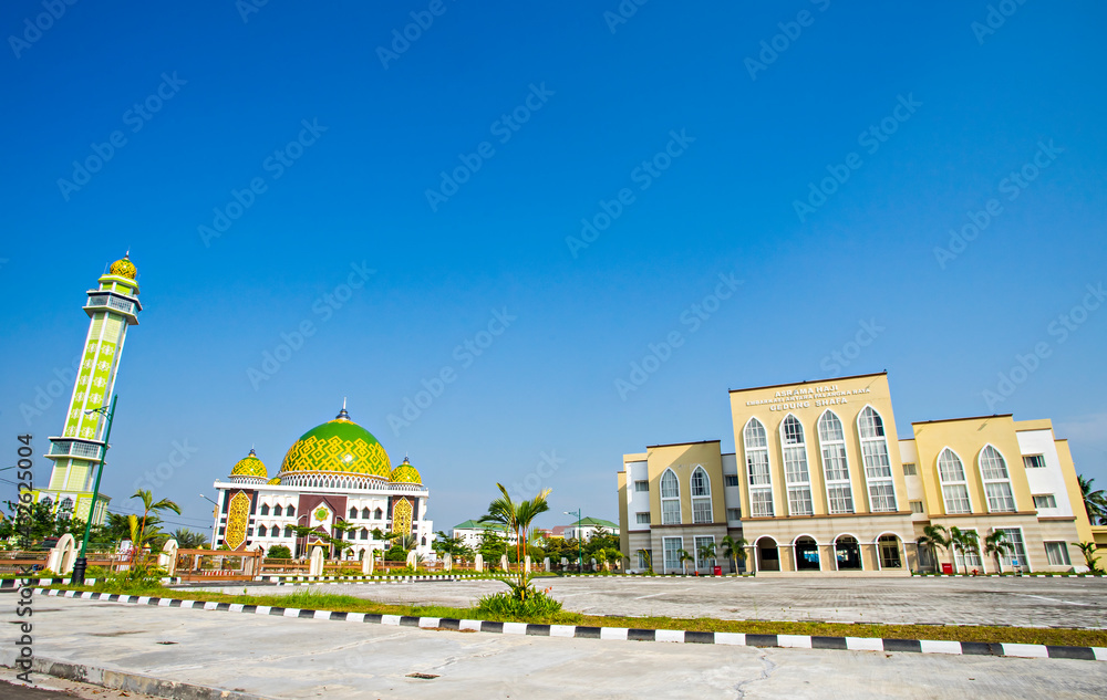 Islamic Centre area of Palangka Raya, Darussalam Mosque, The great ...