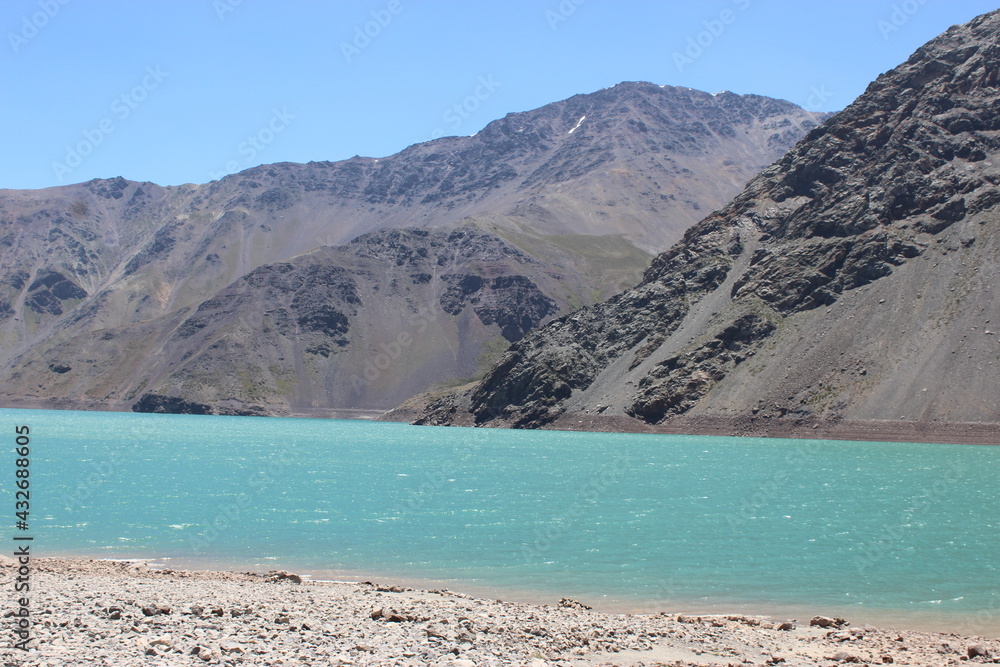 Embalse el Yeso Stock Photo | Adobe Stock