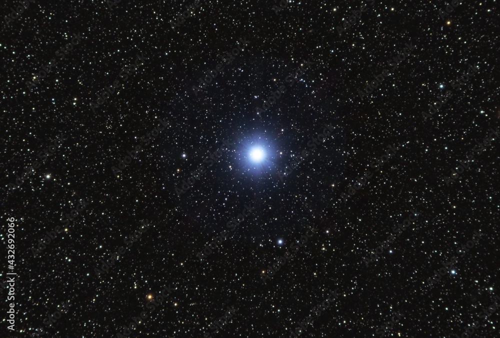 Plakat Vega, the brightest star in the Lyra constellation, 25 light ...