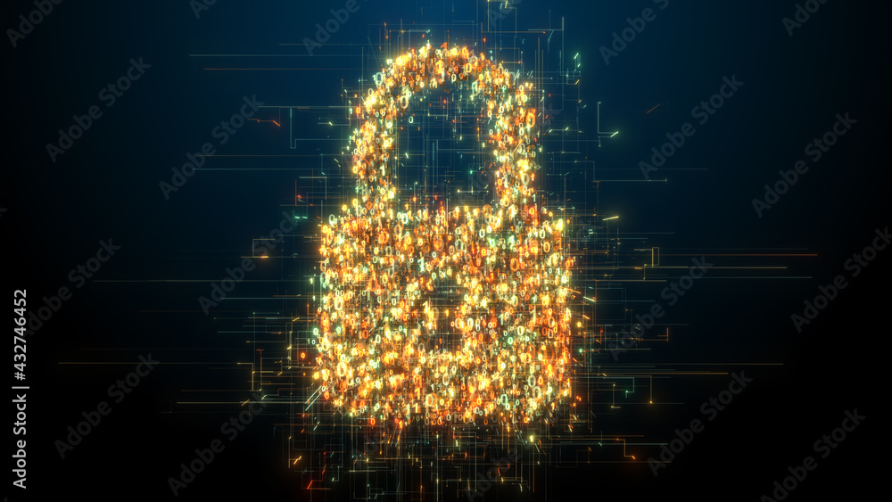 Digital security using encryption as firewall to protect information ...
