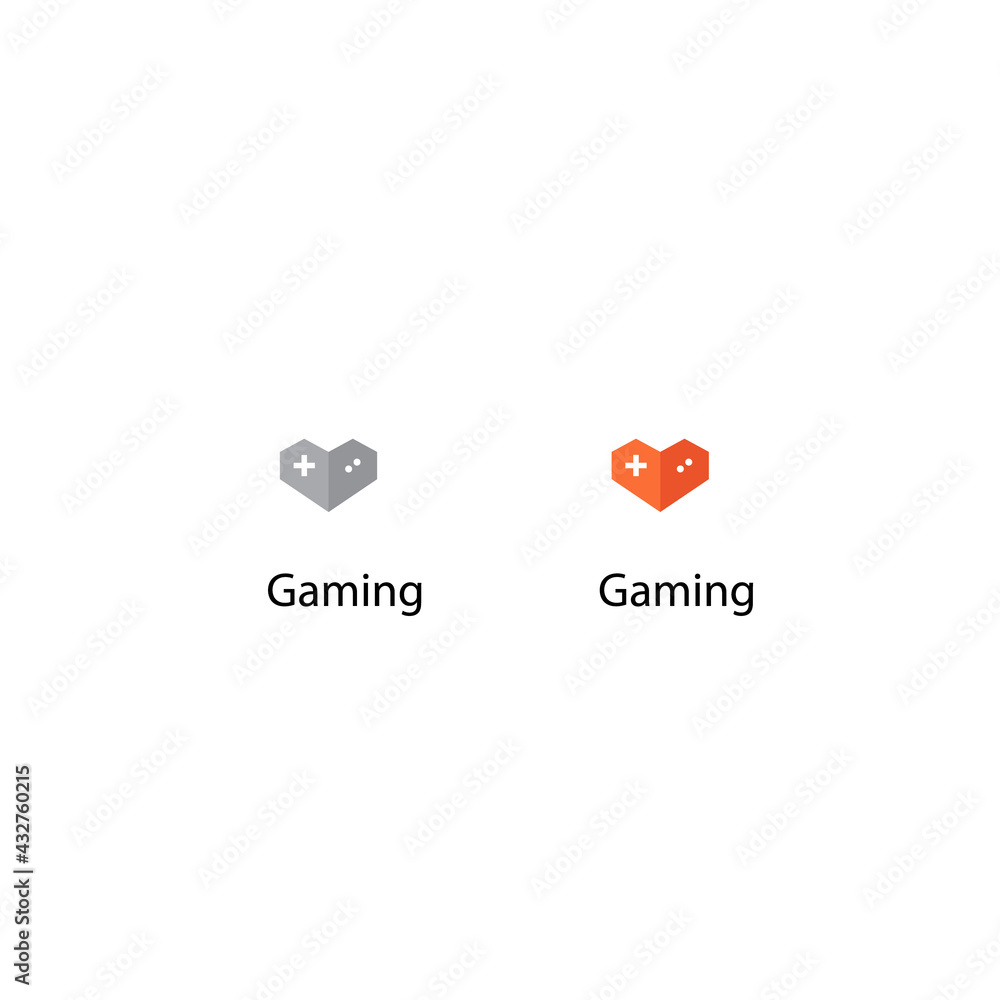 Youtube Gaming Icon Vector. Modern Game Symbol of Channel Stock Vector ...
