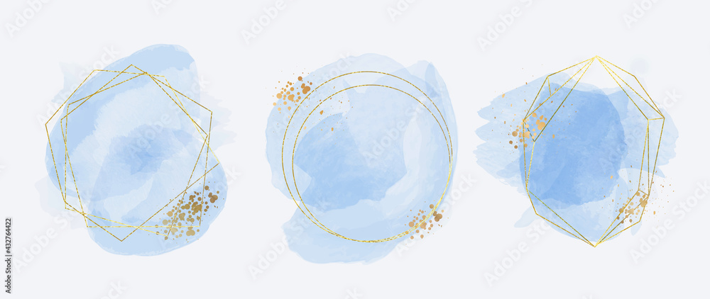Luxury Gold invite frame design vector. Invitation design for wedding ...