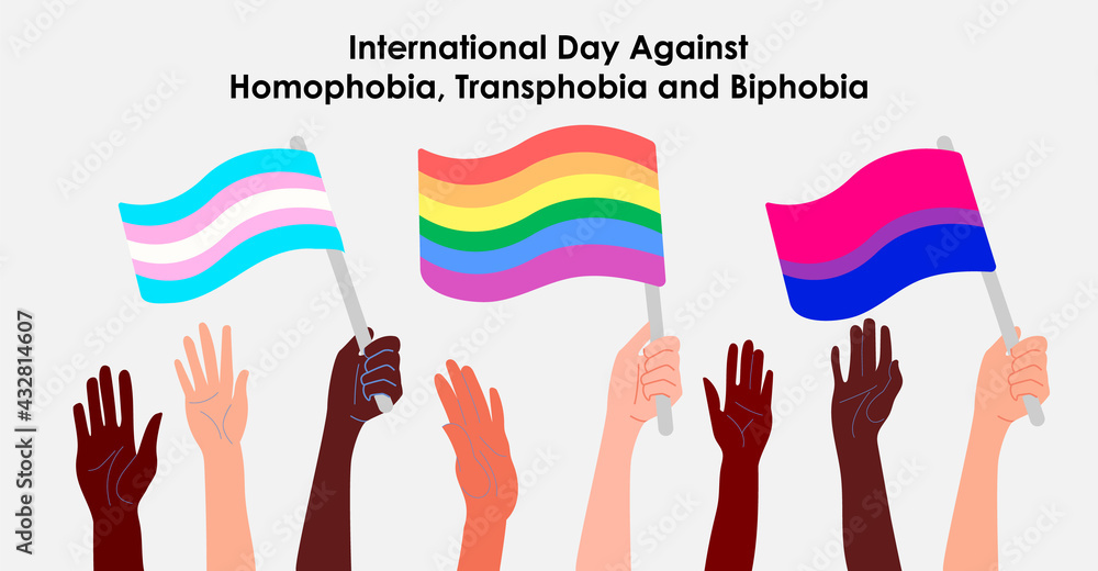 Vetor de May 17 - The International Day Against Homophobia, Transphobia ...