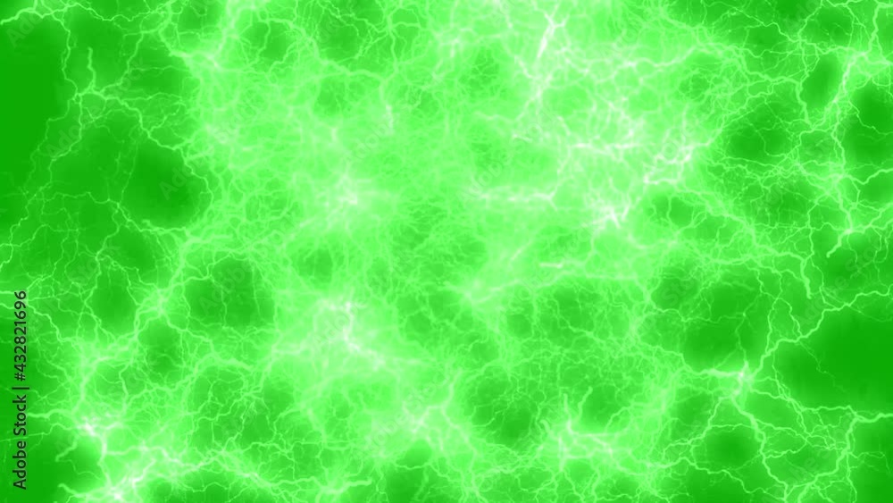 Electric waves motion graphics with green screen background Stock 비디오 ...