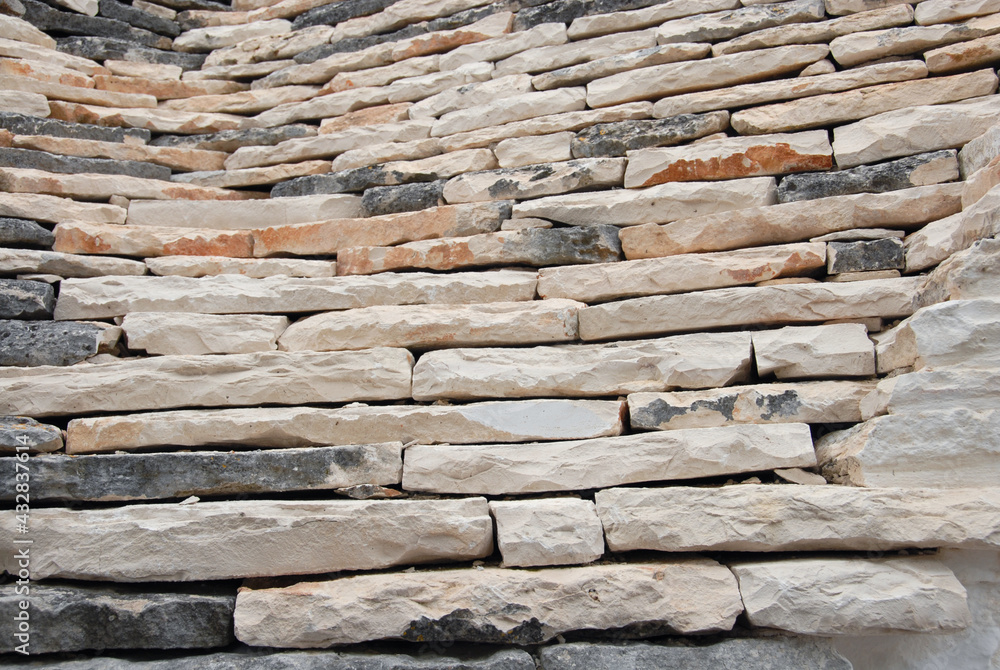 the trullo is a type of conical construction in traditional dry stone ...