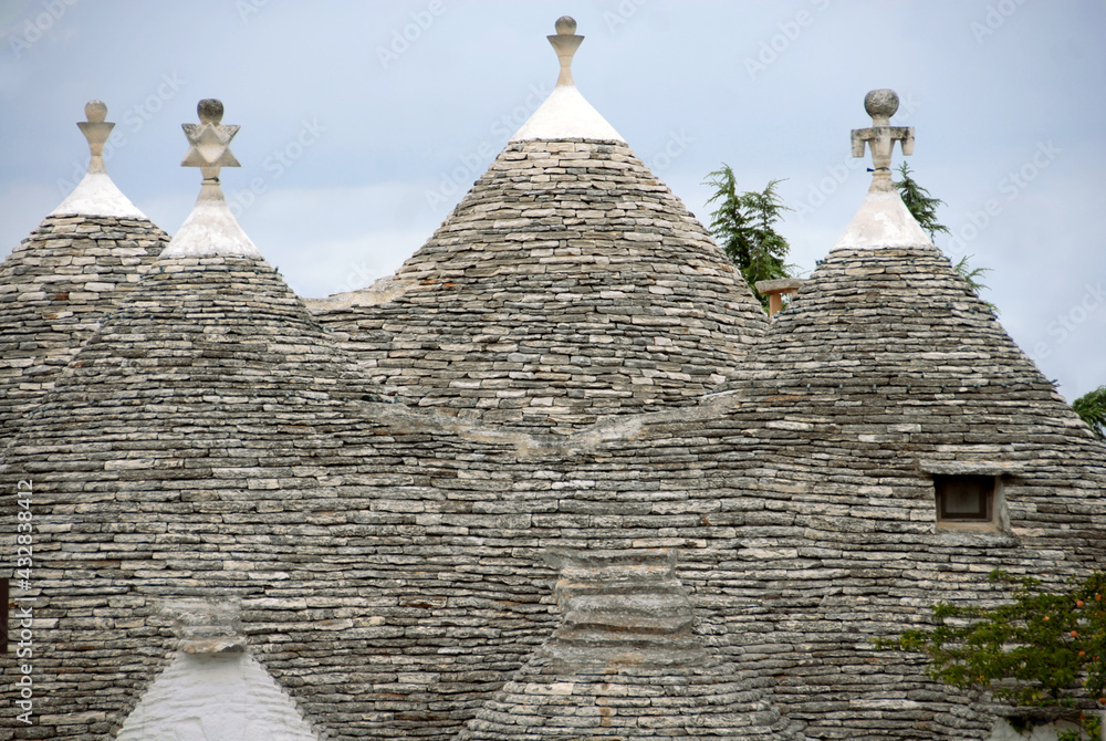 the trullo is a type of conical construction in traditional dry stone ...