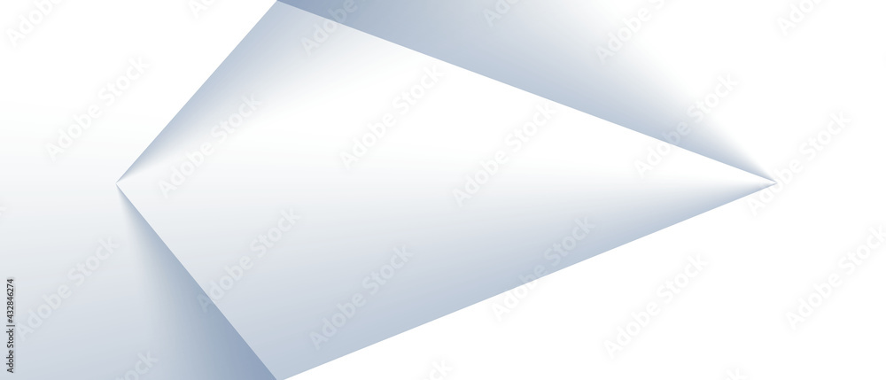 white paper background, luxury, with geometric transparent gradient ...