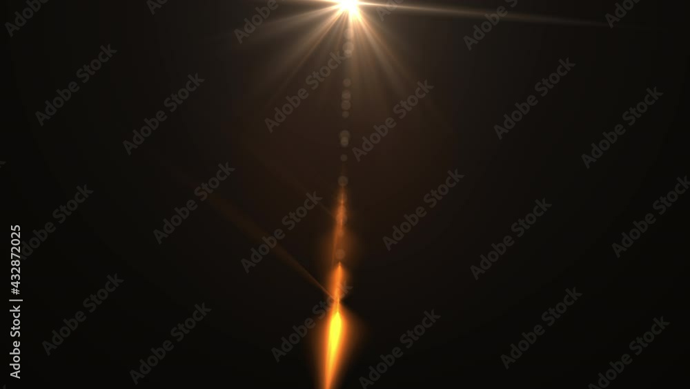 4k animation of dynamic flash light leaks turning optical lens flares ...
