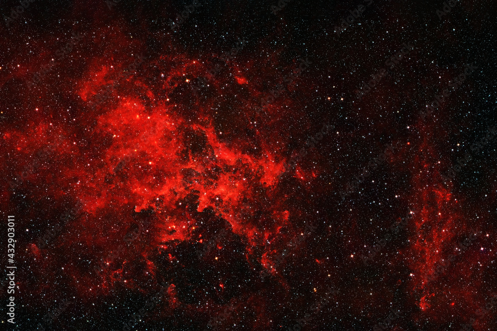Red Nasa Nebula