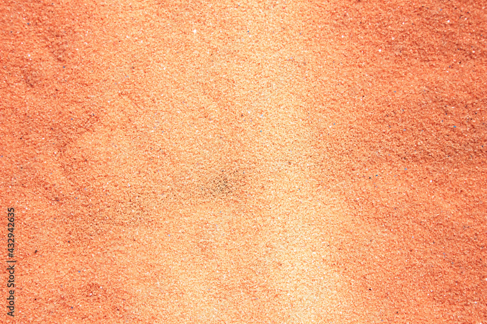 Orange sand background on the beach Stock-Foto | Adobe Stock