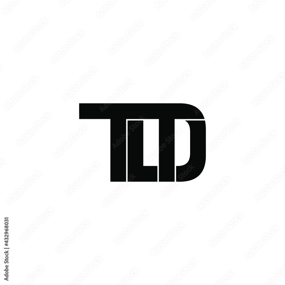 tdt letter original monogram logo design Stock Vector | Adobe Stock