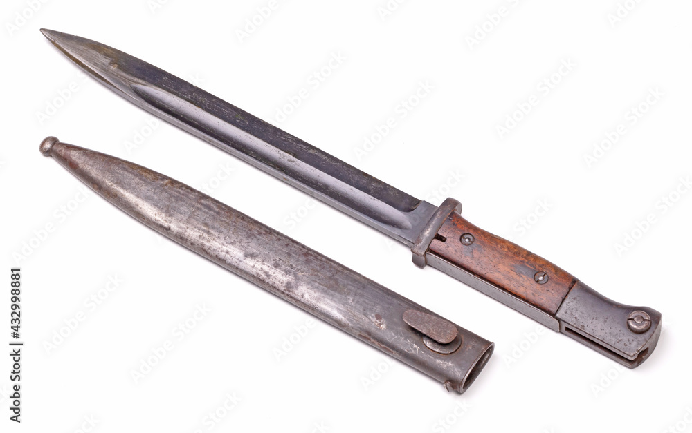 German army ww2 period bayonet Stock Photo | Adobe Stock