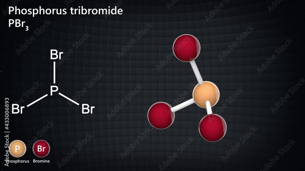 Phosphorus tribromide is a colourless liquid with the formula PBr3 or ...