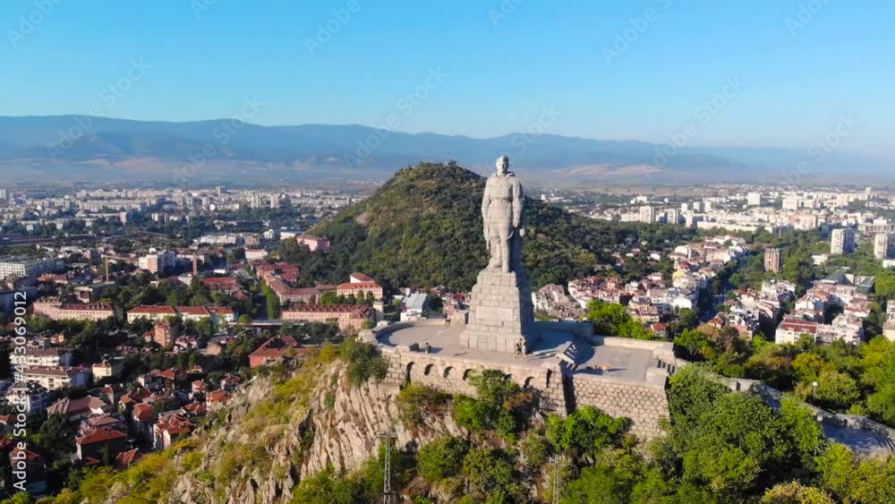 Alyosha Monument Plovdiv Bulgaria 36 Foot Tall Reinforced Concrete