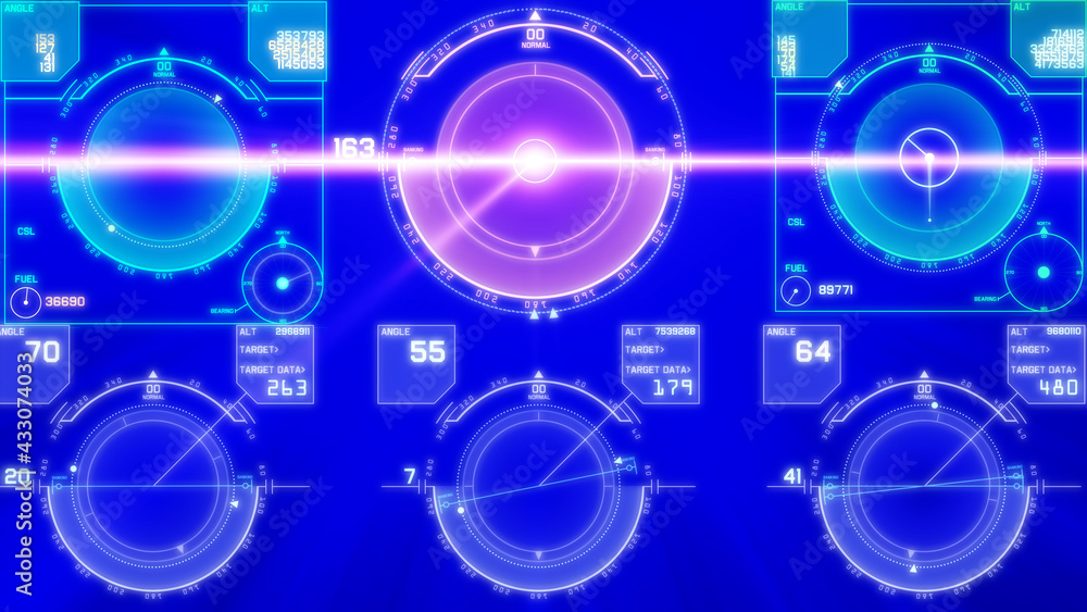 flight control panel instrument navigation Stock Illustration | Adobe Stock