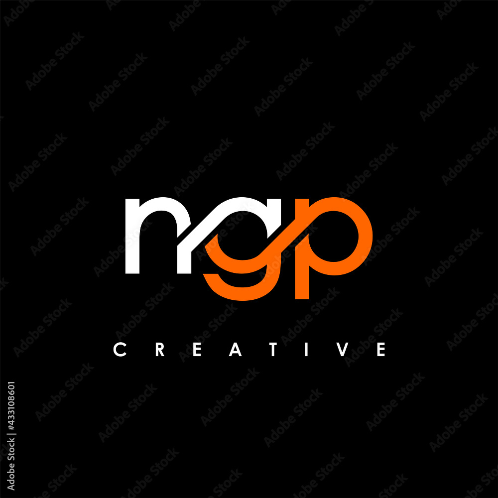 NGP Letter Initial Logo Design Template Vector Illustration Stock Vector | Adobe Stock