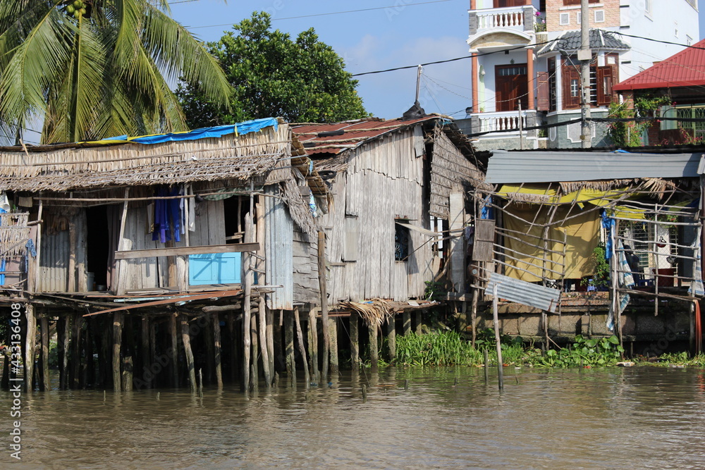 broken rookery slum slums township buildings Stock Photo | Adobe Stock