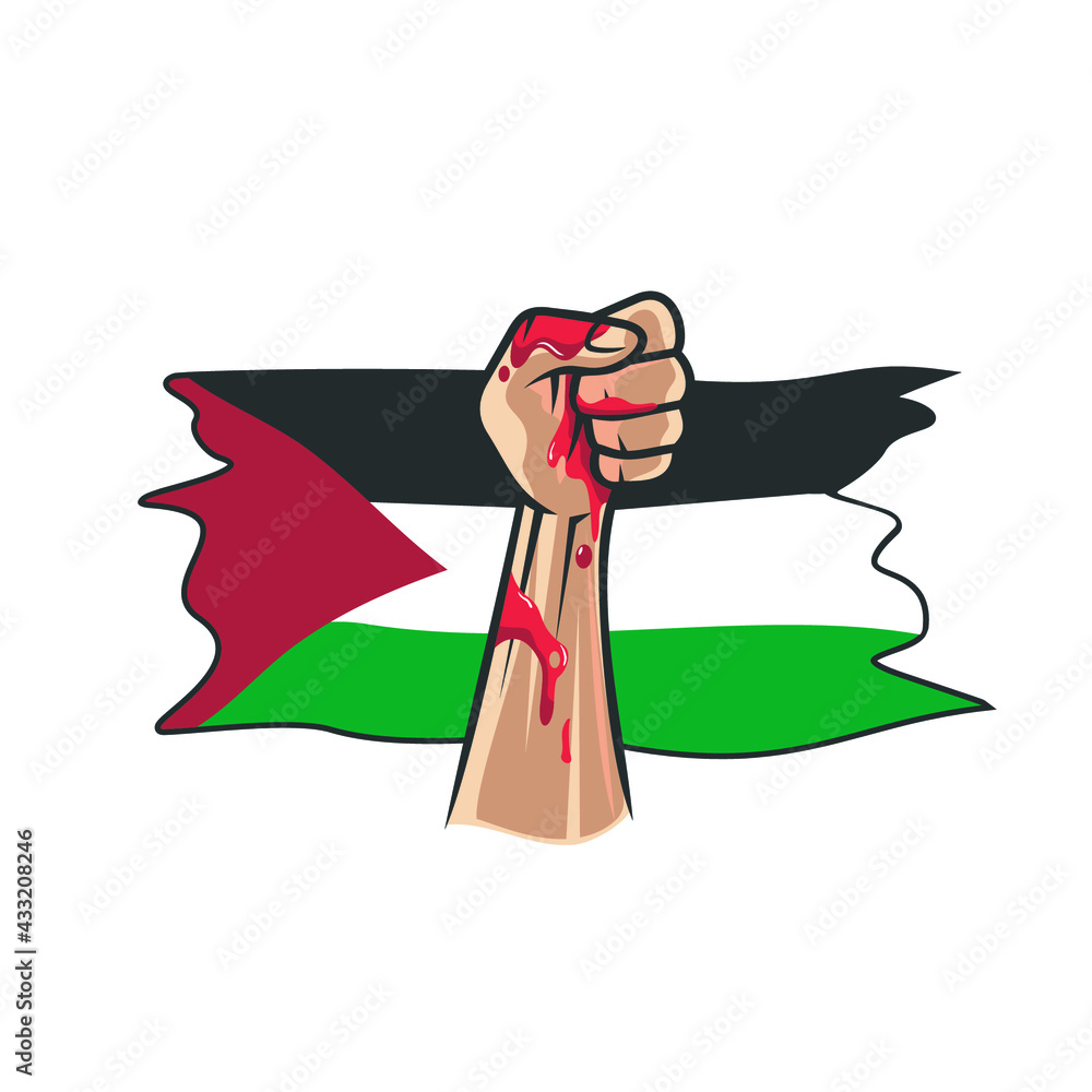 Vecteur Stock Save palestine logo and illustration | Adobe Stock