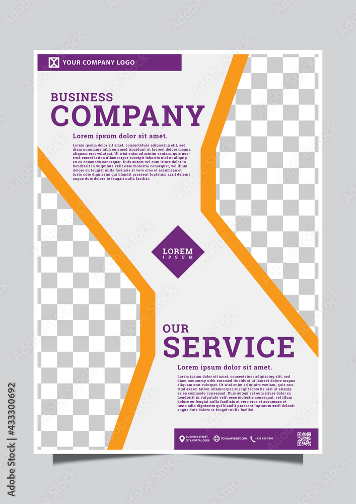 modern poster flyer pamphlet brochure cover design layout space for ...