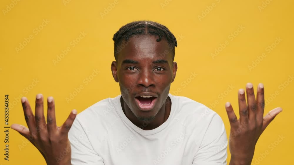 What the hell? So what surprised black young African American man ...