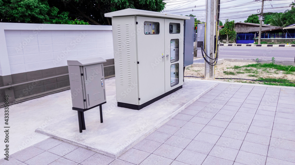 Standalone electrical switchboard for small business, Switchgear box ...