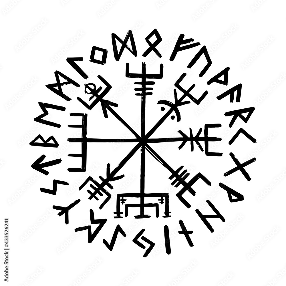 Vegvisir symbol Stock Vector | Adobe Stock