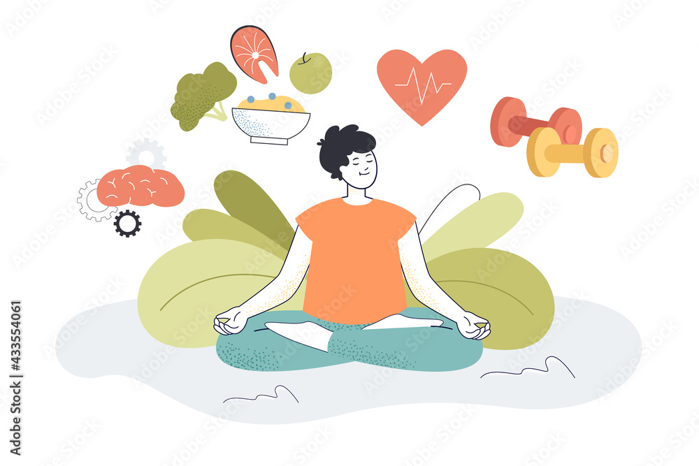 Healthy Person Cartoon