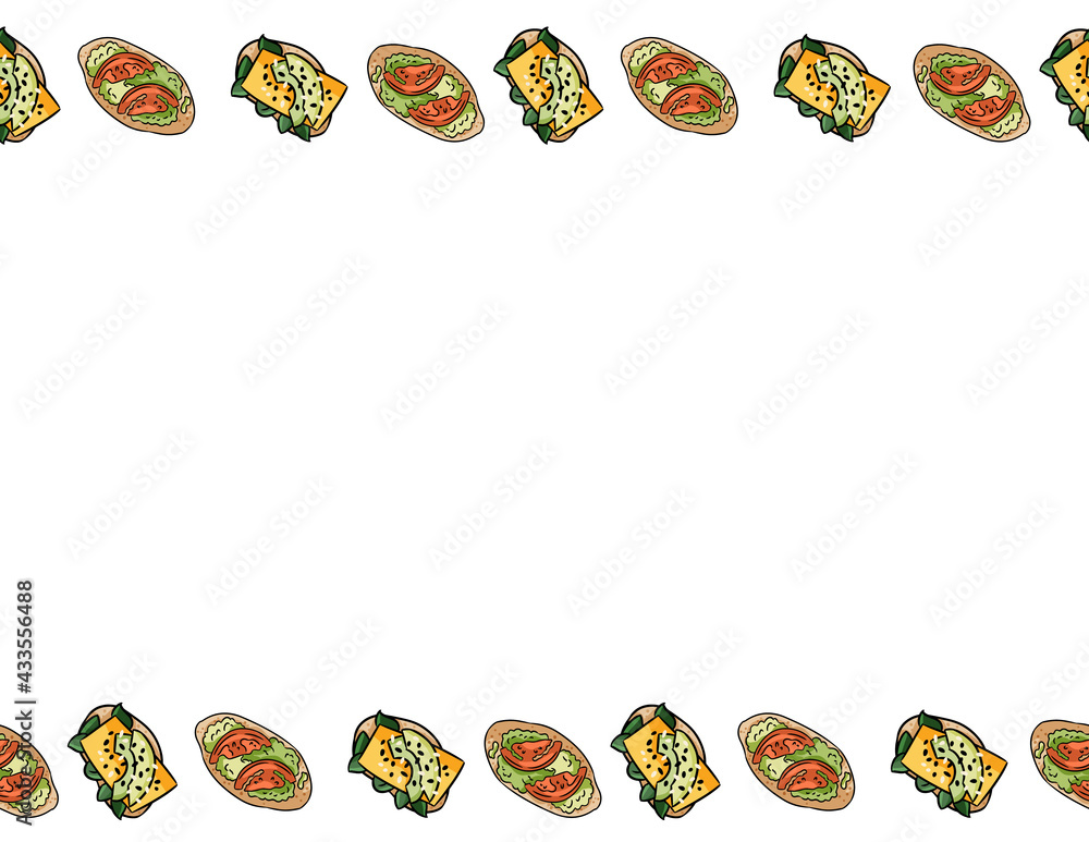 Breakfast Clipart Border