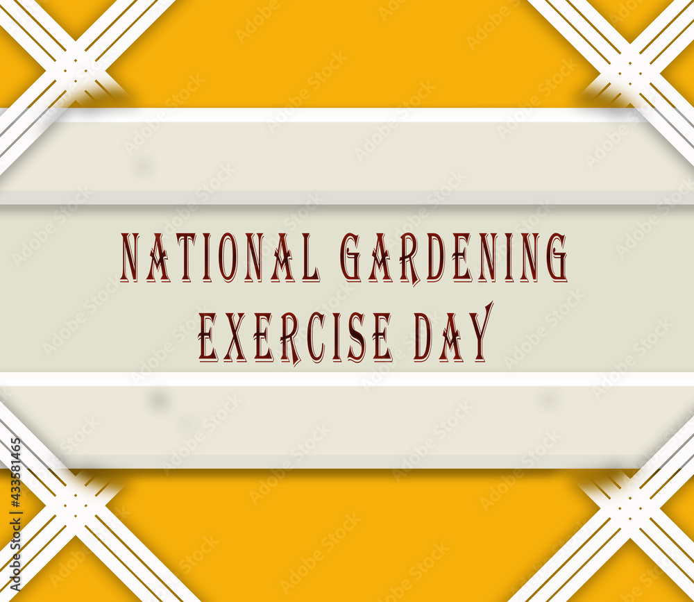 National Gardening Exercise Day | Fasci Garden