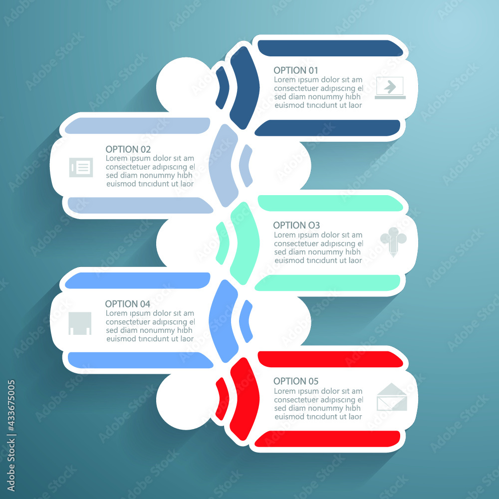 Set of different charts and templates for infographic Stock Vector ...