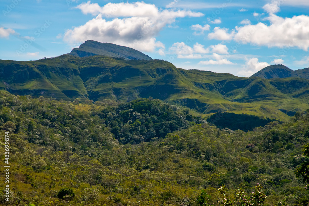 Landscape photographed in Chapada dos Veadeiros National Park, Goias ...