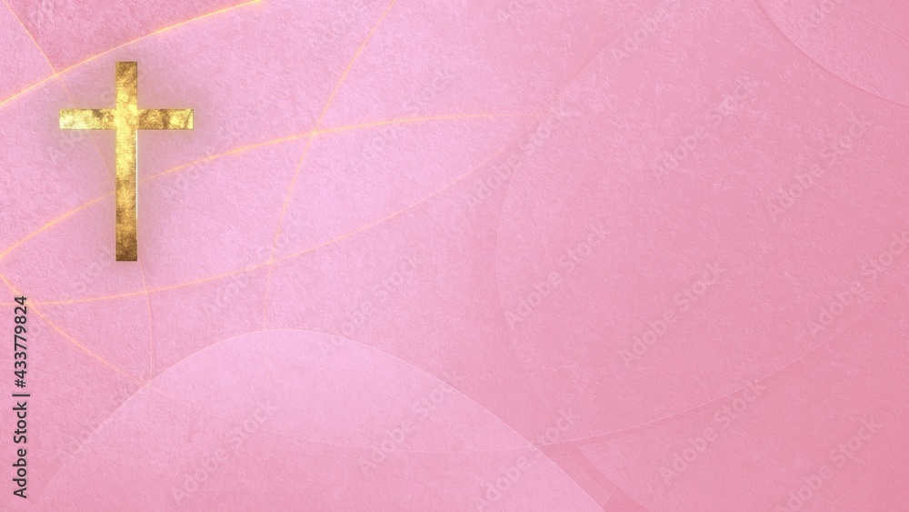 Pink Religious Background