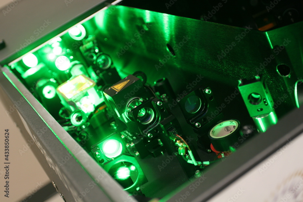 Tests with a high performance laser generator in research laboratory ...