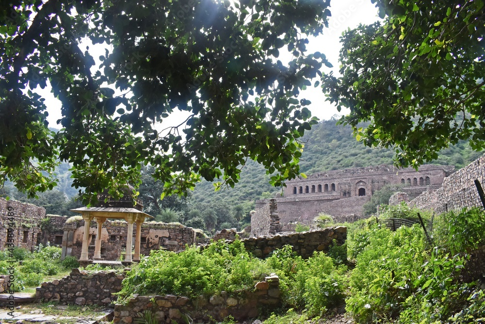 Bhangarh fort the most haunted fort in rajasthan,india,asia Stock Photo ...