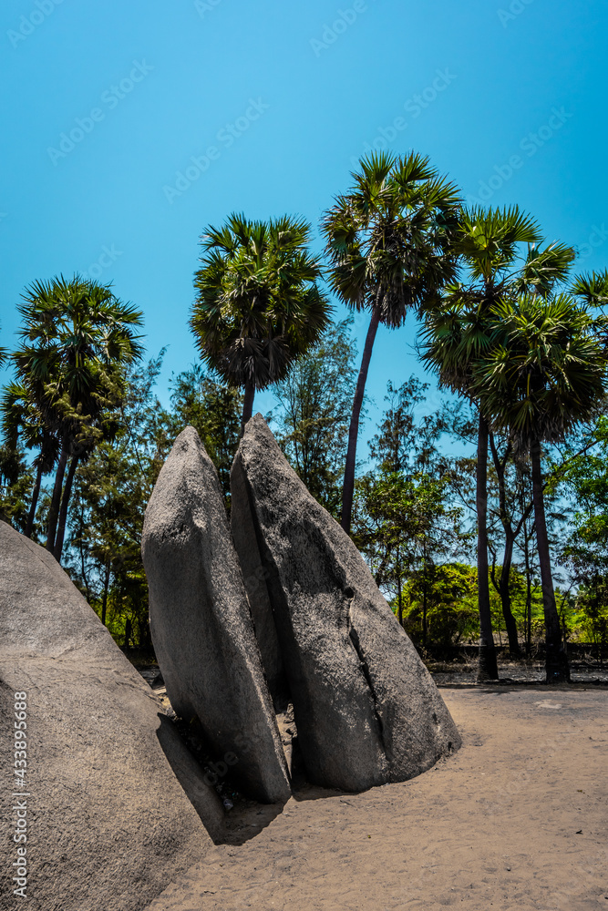The Largest and very old rocks found near, The famous tiger cave temple ...
