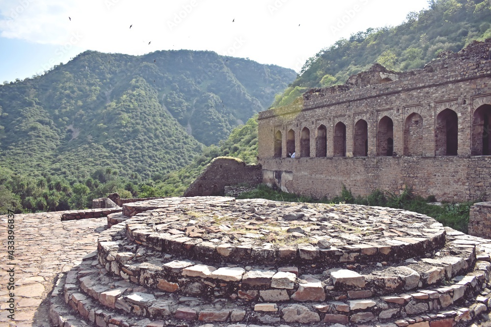 Bhangarh fort the most haunted fort in rajasthan,india,asia Stock Photo ...