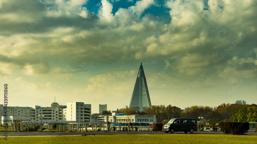 Ryugyong Hotel in Pyongyang, North Korea Stock Photo | Adobe Stock