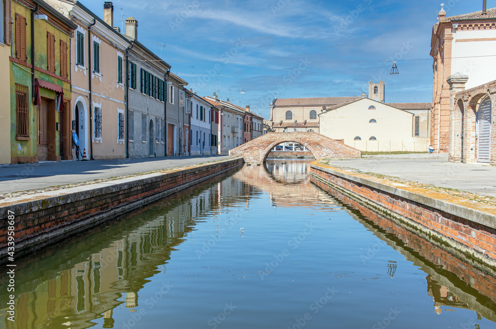 Comacchio, Italy - often compared to Venice for the canals and the ...