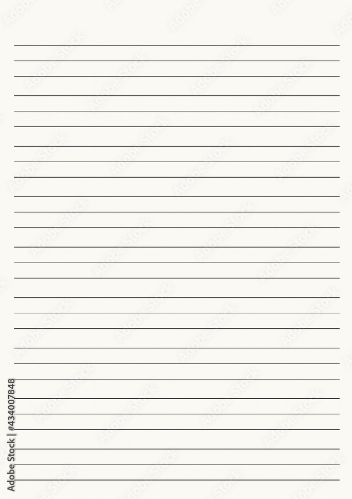 Practice paper sheets with black lines for practice writing. A4 lined ...