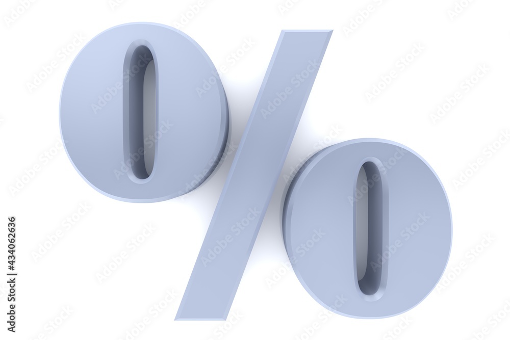 Percent percentage symbol % sign silver gray 3d sale discount price off ...