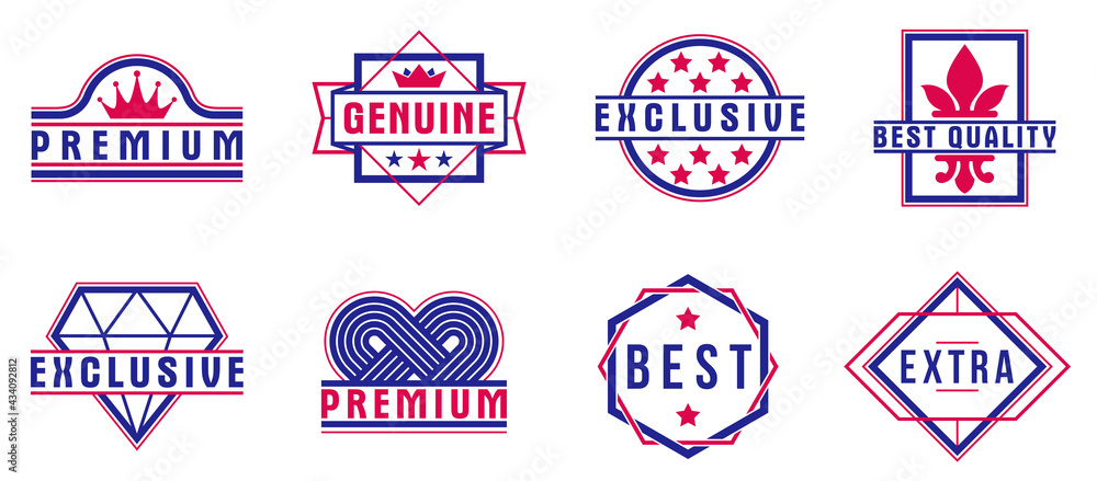 Badges and logos collection for different products and business ...
