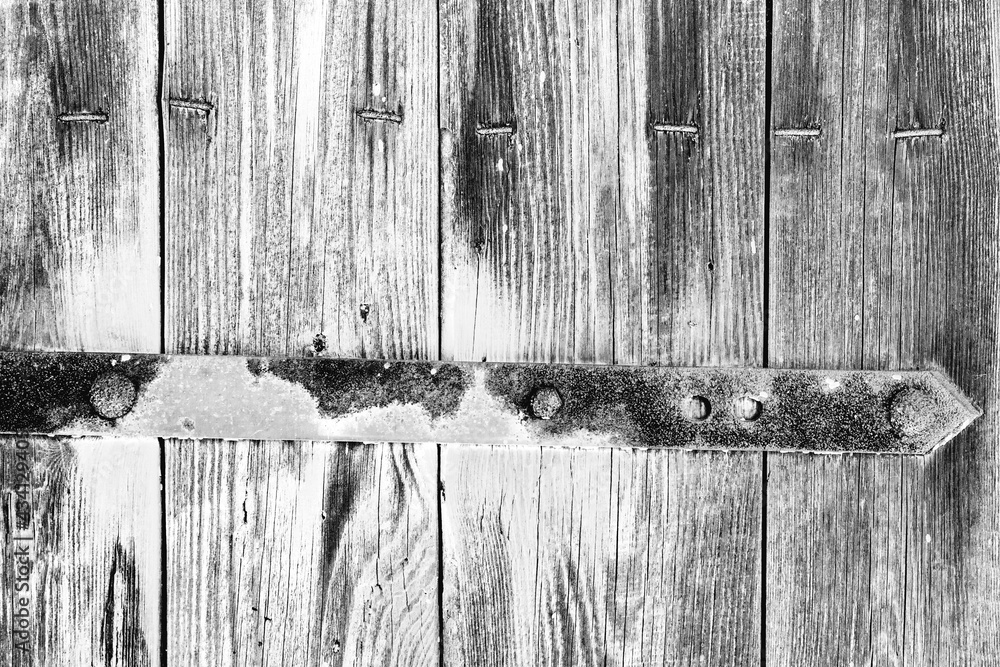 White wood texture background of distressed pine wood with knots Stock ...