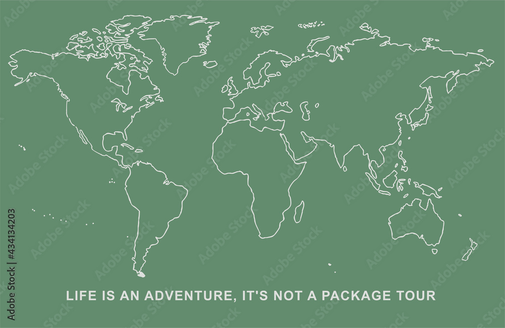 World map vector, Perfect for business concepts, backgrounds, backdrop ...