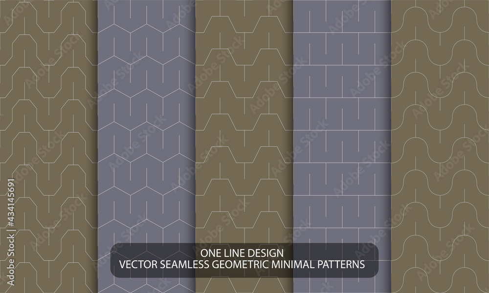 Single Line Designs Patterns