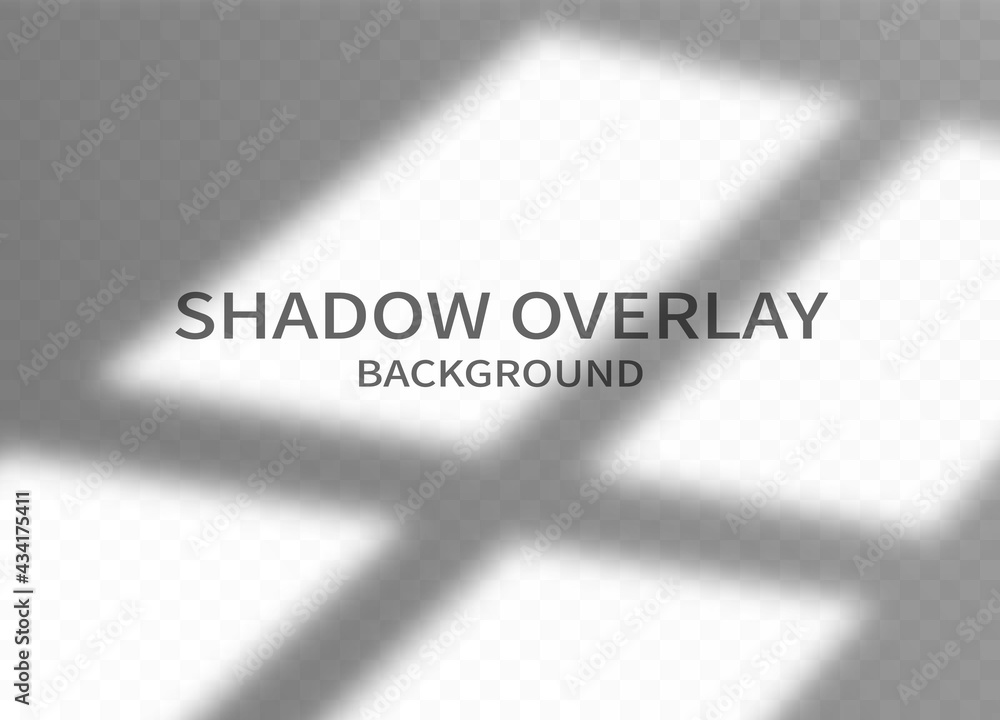 Shadow overlay effect background. Monochrome abstract design for mockup ...