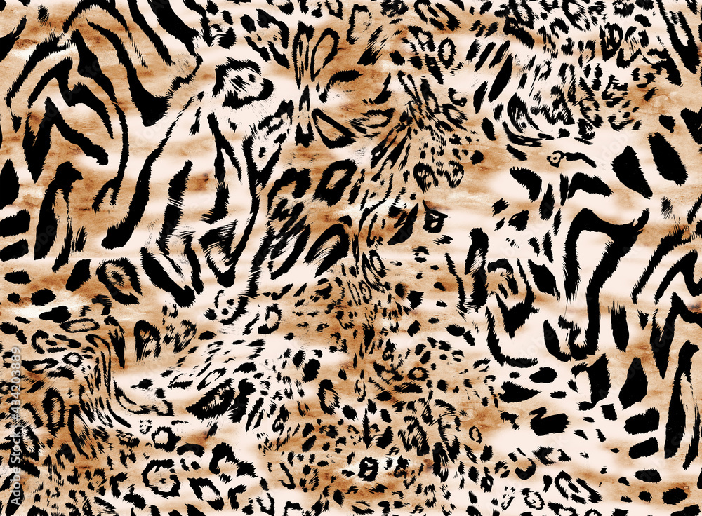 Leopard Print Drawings