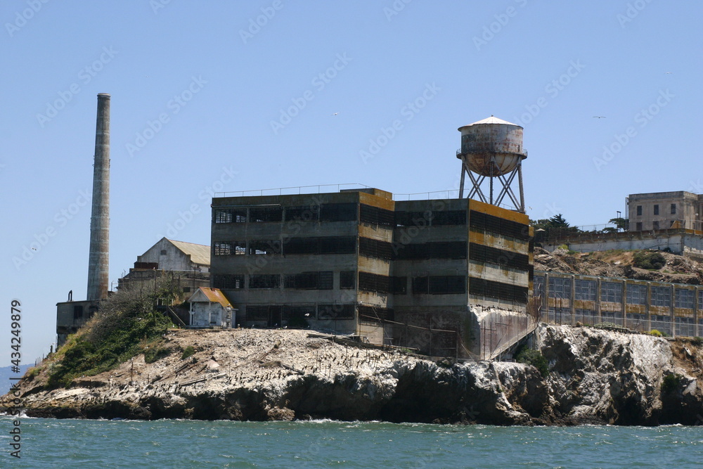 Alcatraz National Park in San Francisco, California, Island Prison In ...