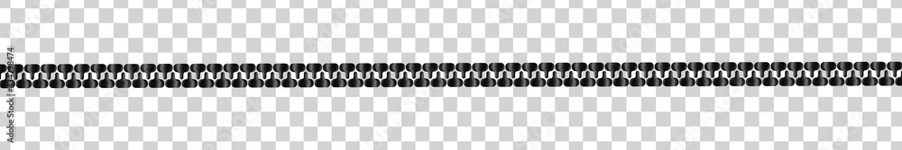 Vector realistic isolated Zipper line on the transparent background ...