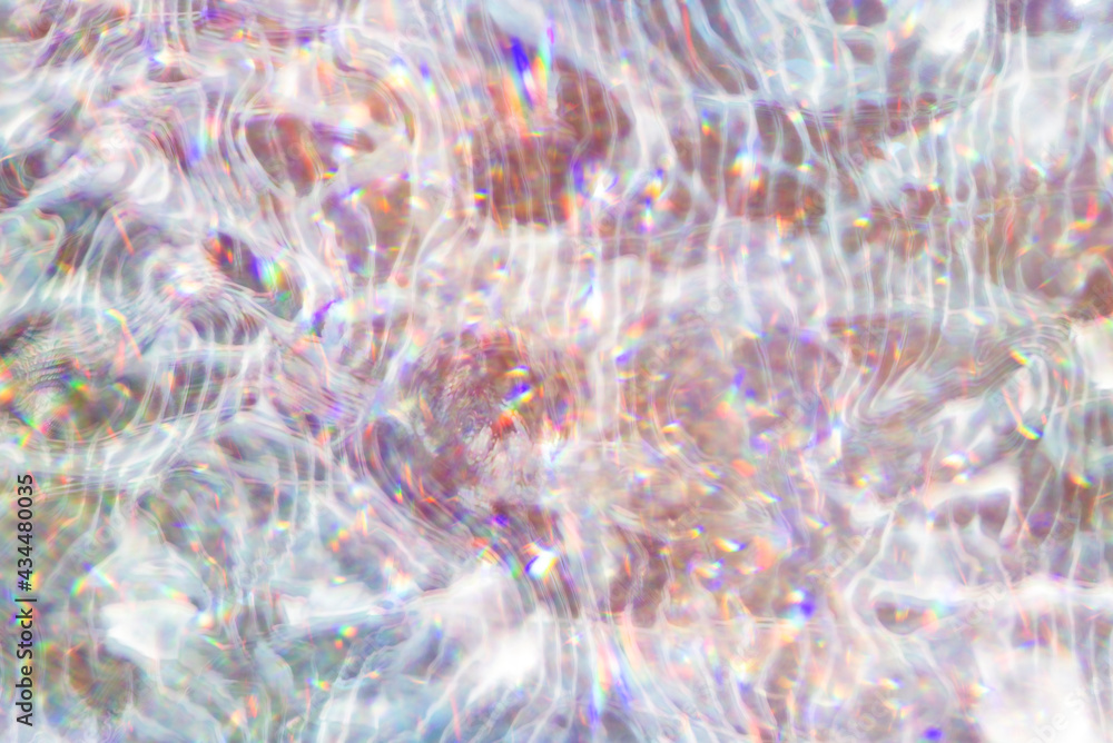 Shiny water reflecting the light background design Stock Illustration ...