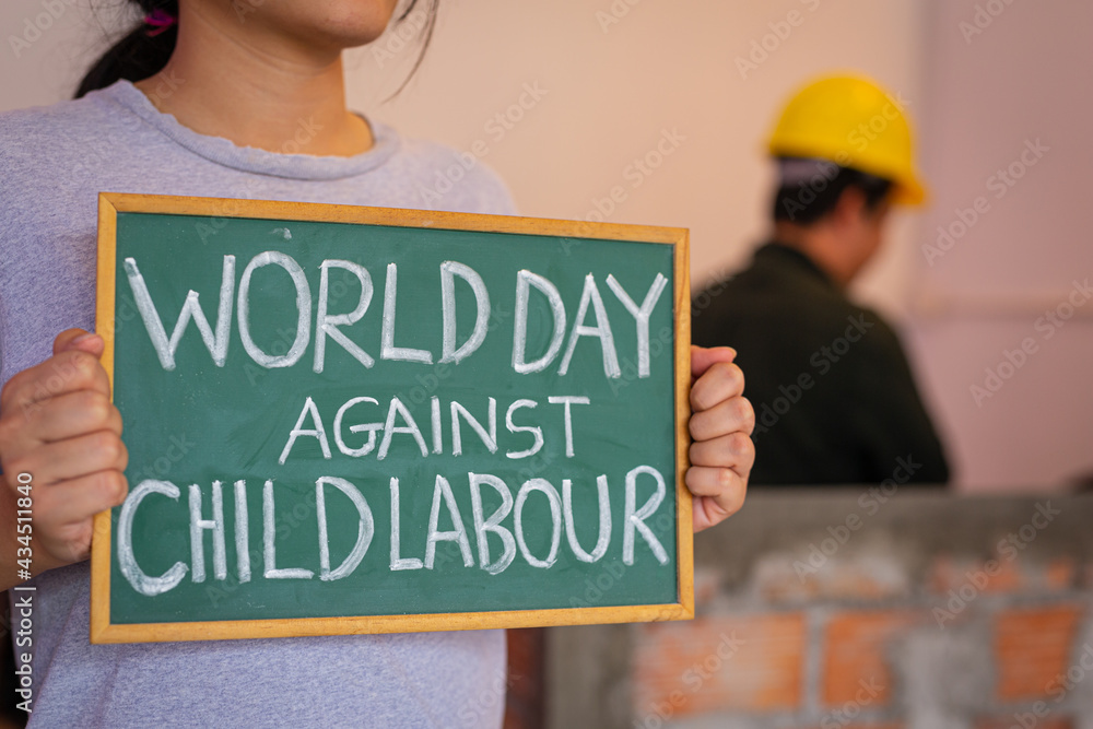 World Day against child labour concept Stock Photo | Adobe Stock